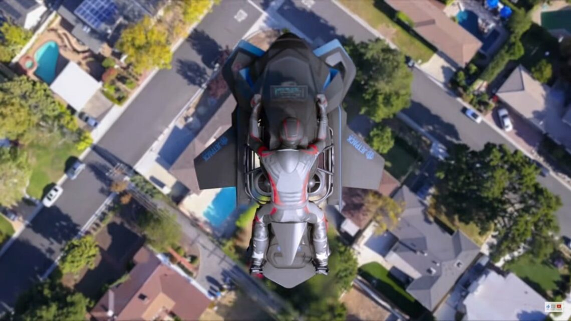 JetPack Aviation unveiled the impressive Speeder, a flying motorcycle ...