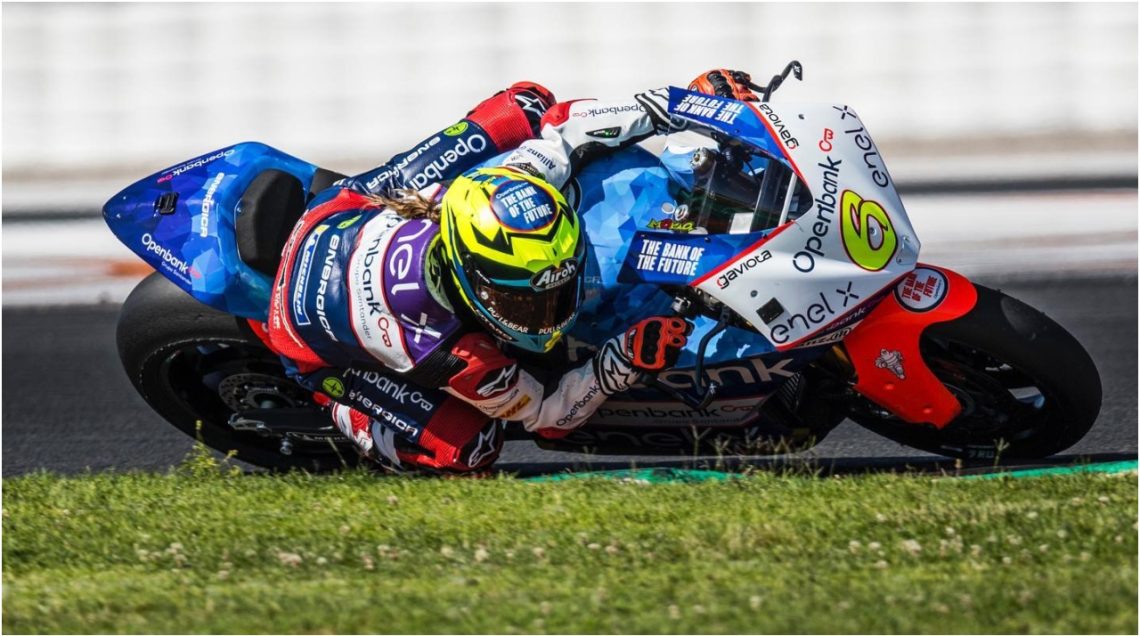 María Herrera: The Only Woman to Compete in MotoE - Green Racing News